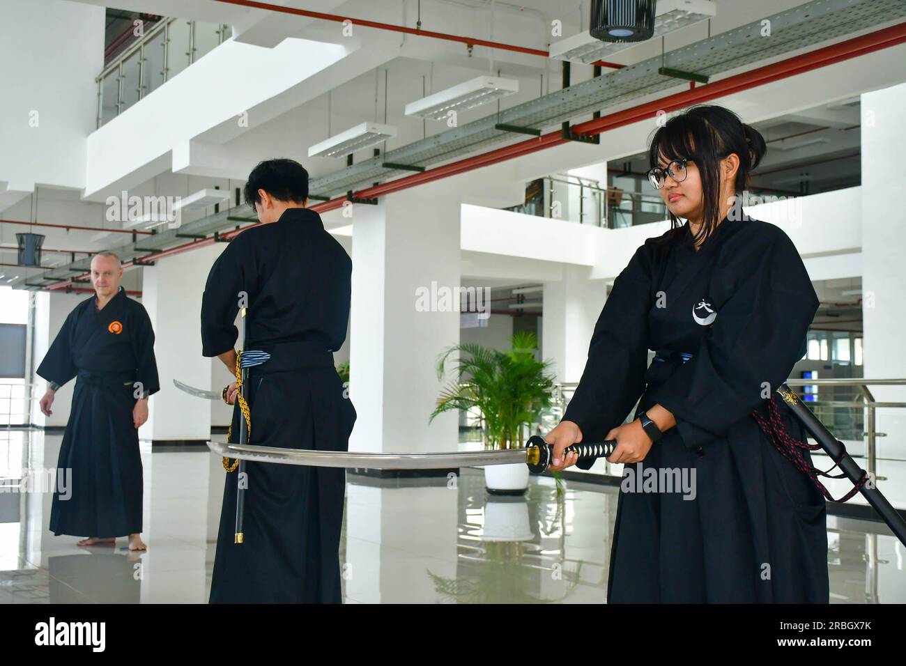 Malang, Indonesia, Indonesia. 9th July, 2023. Many people practice ...