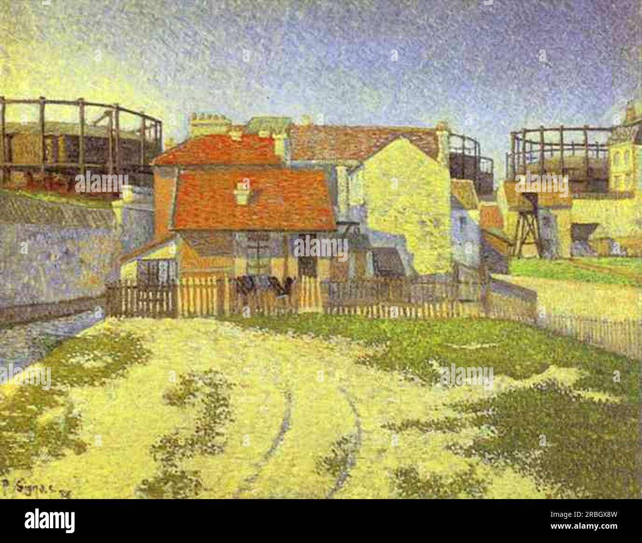 Paul signac clichy hi-res stock photography and images - Alamy