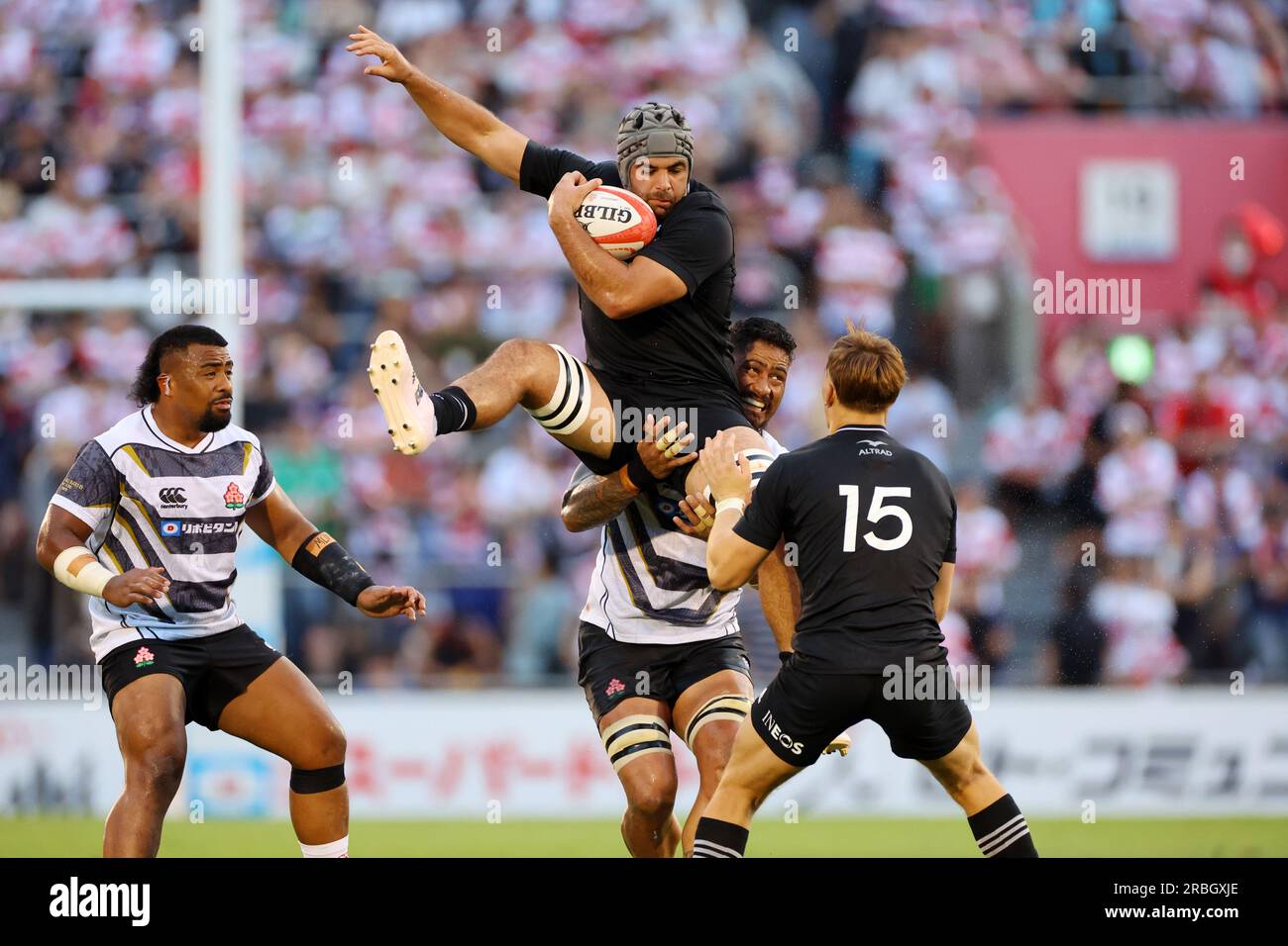 Tokyo, Japan. 8th July, 2023. Amato Fakatava (JPN) Rugby : Lipovitan D ...