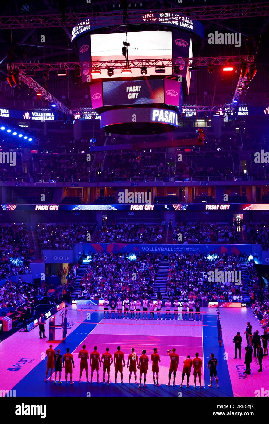 Pasay City, Philippines. 9th July, 2023. General View Volleyball : FIVB ...