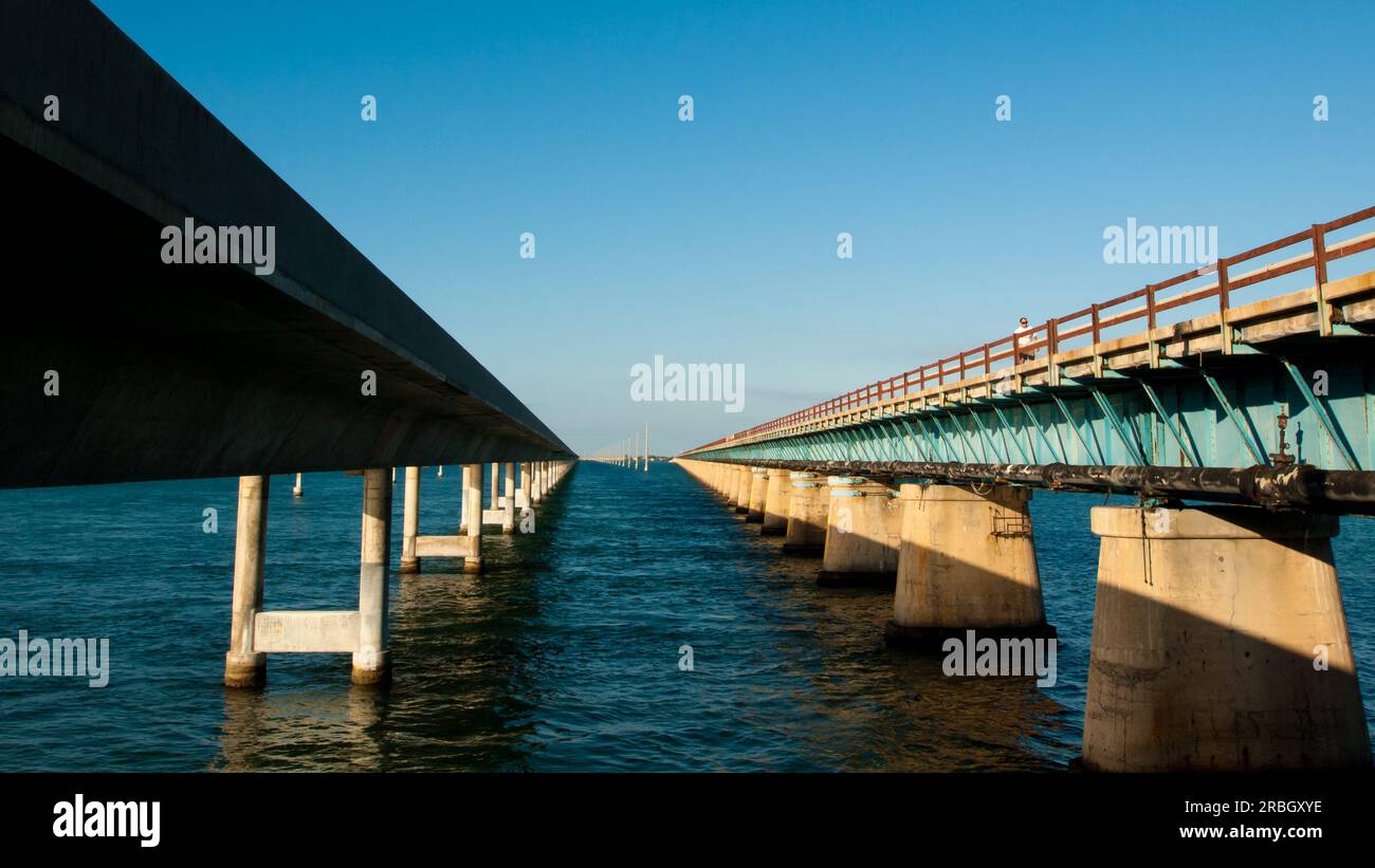 Seven Mile Bridge Stock Photo - Alamy