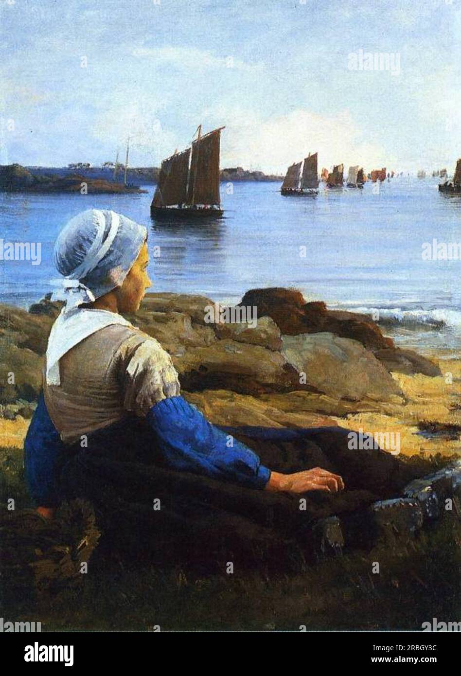 Awaiting painting hi-res stock photography and images - Alamy