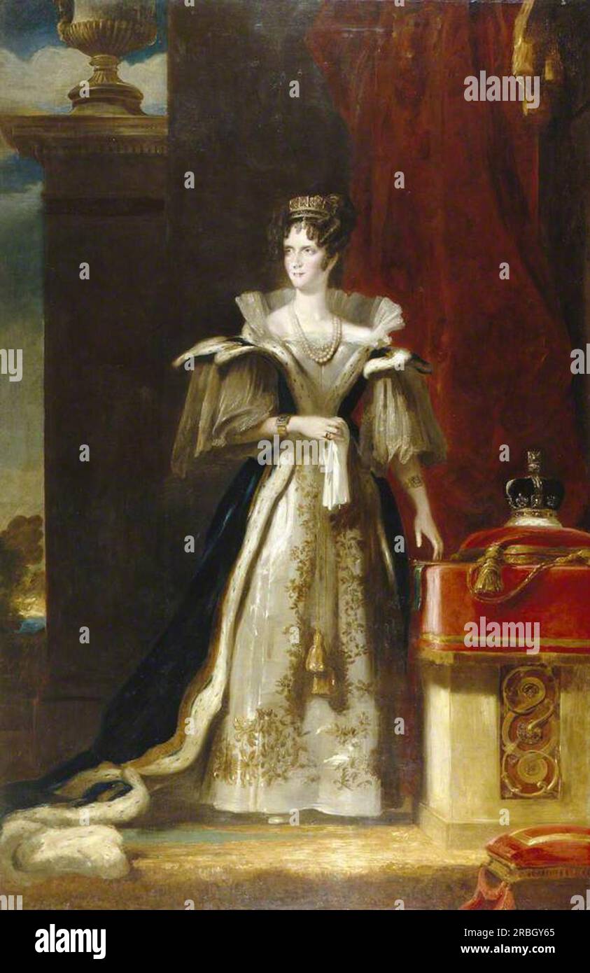 Queen adelaide portrait hi-res stock photography and images - Alamy