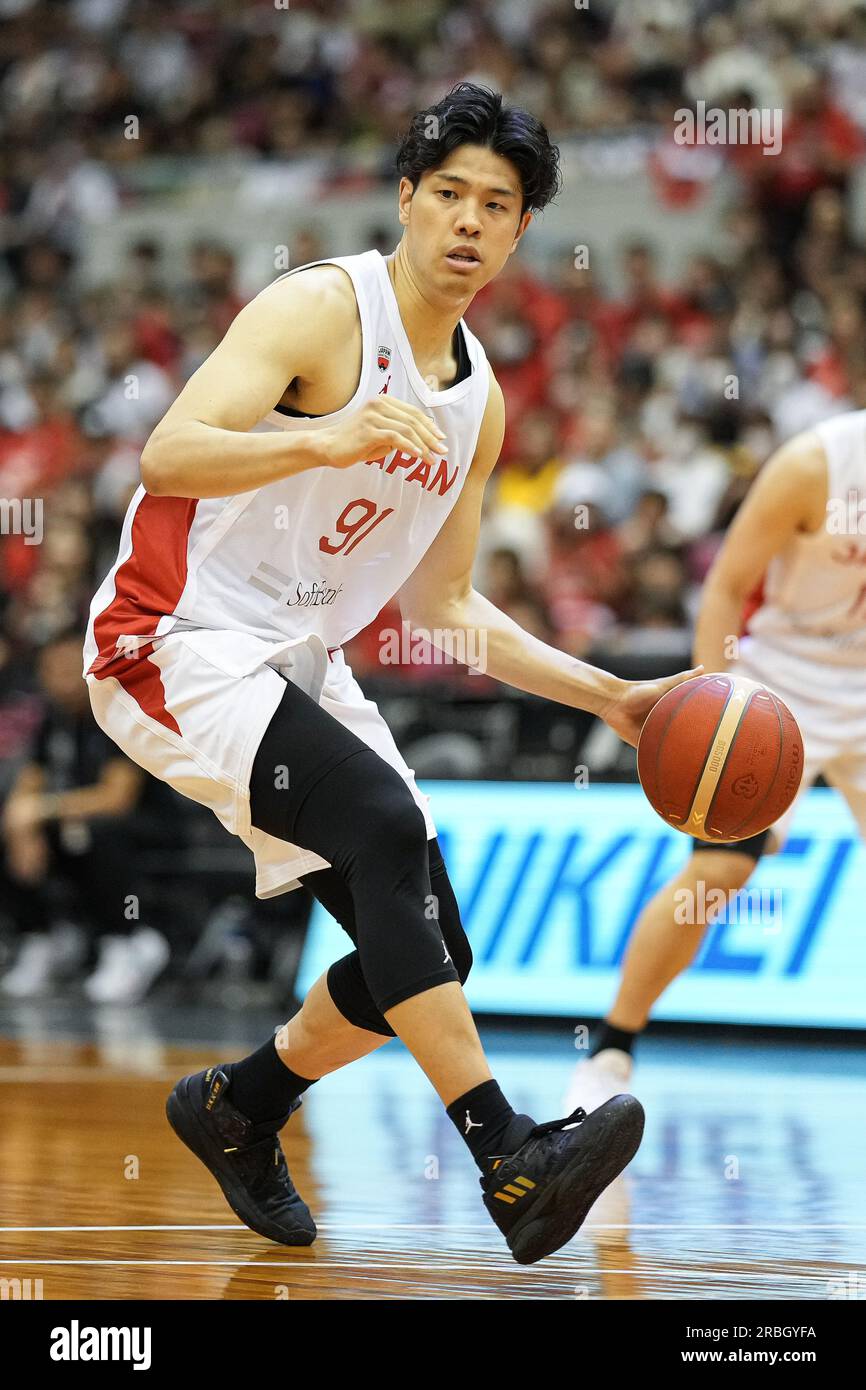 Shizuoka, Japan. 9th July, 2023. Hirotaka Yoshii (JPN) Basketball ...