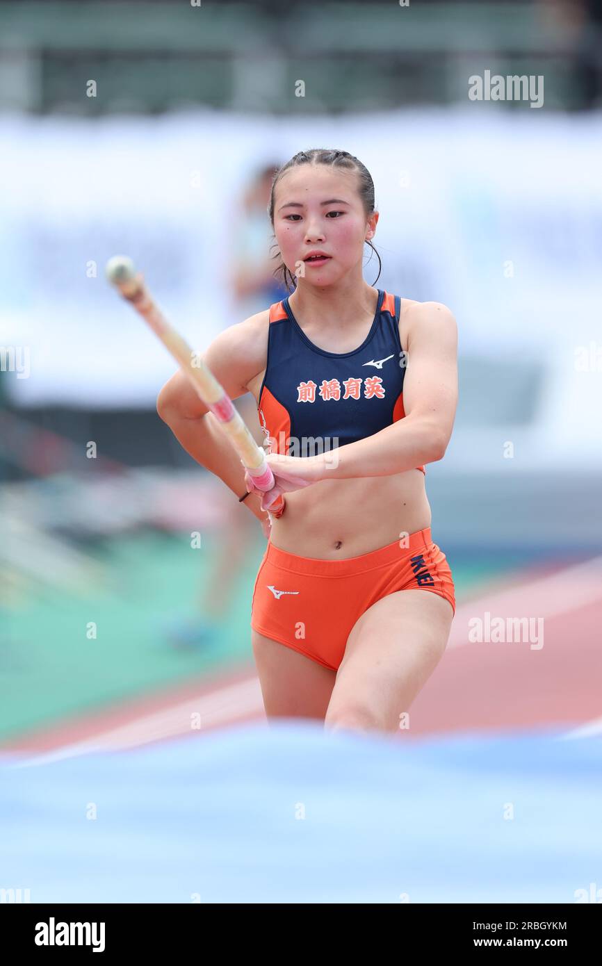 Hokkaido, Japan. 9th July, 2023. Miku Yanagawa Athletics : The 36th Chuhei Nambu Memorial ...
