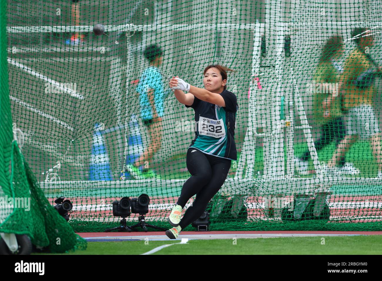 Hokkaido, Japan. 9th July, 2023. Sara Fujimoto Athletics : The 36th Chuhei Nambu Memorial ...