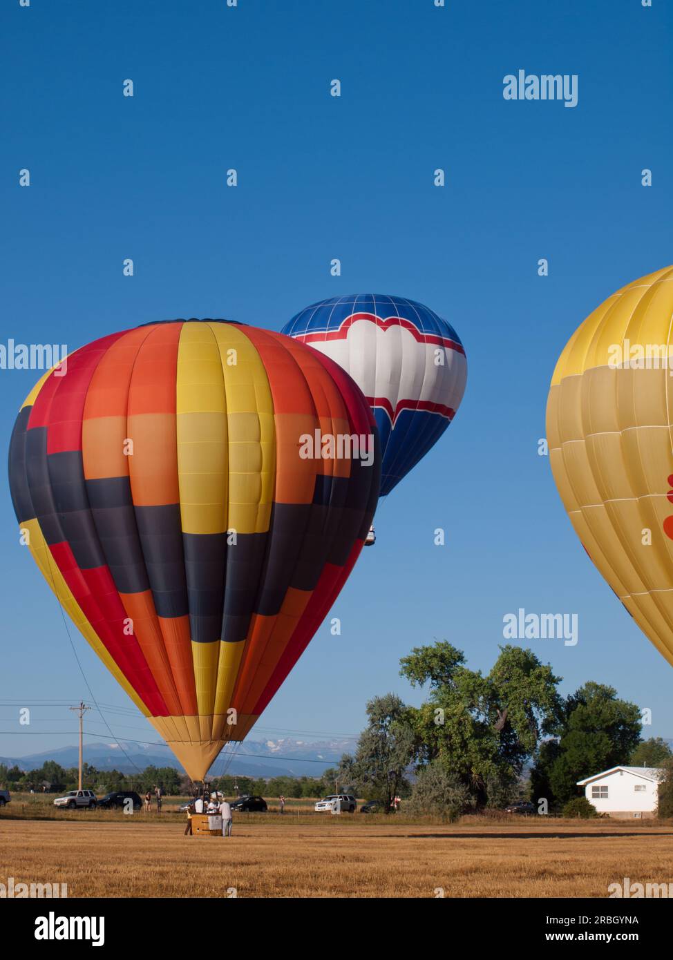 Hot Air Ballons Stock Photo - Alamy