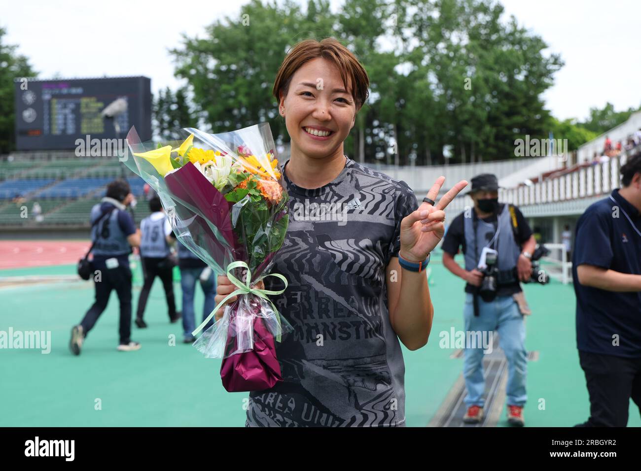Hokkaido, Japan. 9th July, 2023. Asuka Terada Athletics : The 36th ...