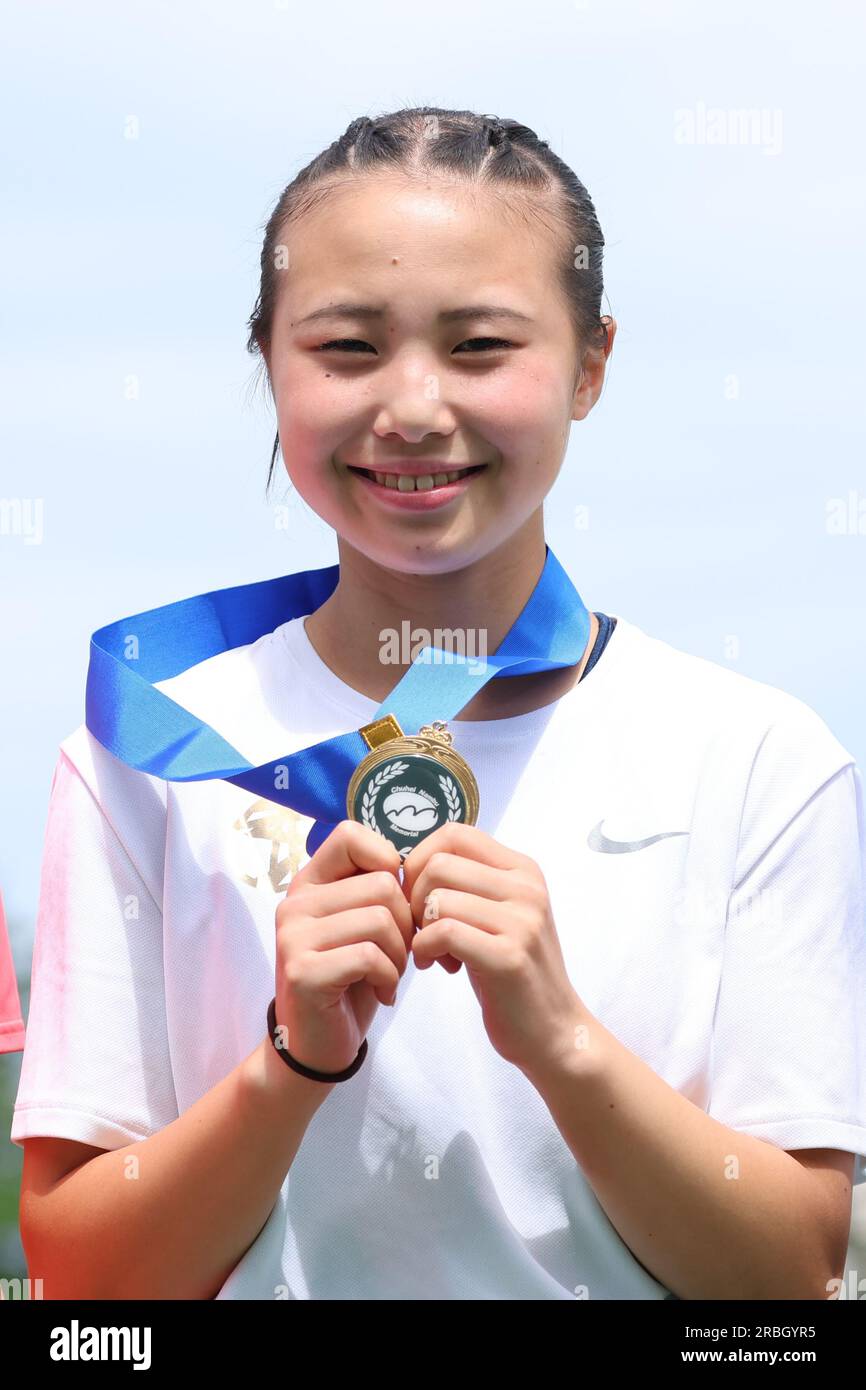 Hokkaido, Japan. 9th July, 2023. Miku Yanagawa Athletics : The 36th Chuhei Nambu Memorial ...