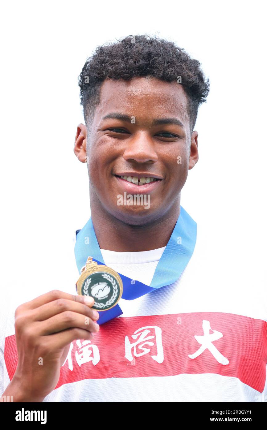 Hokkaido, Japan. 9th July, 2023. Atuobeng Jason Athletics : The 36th Chuhei Nambu Memorial ...