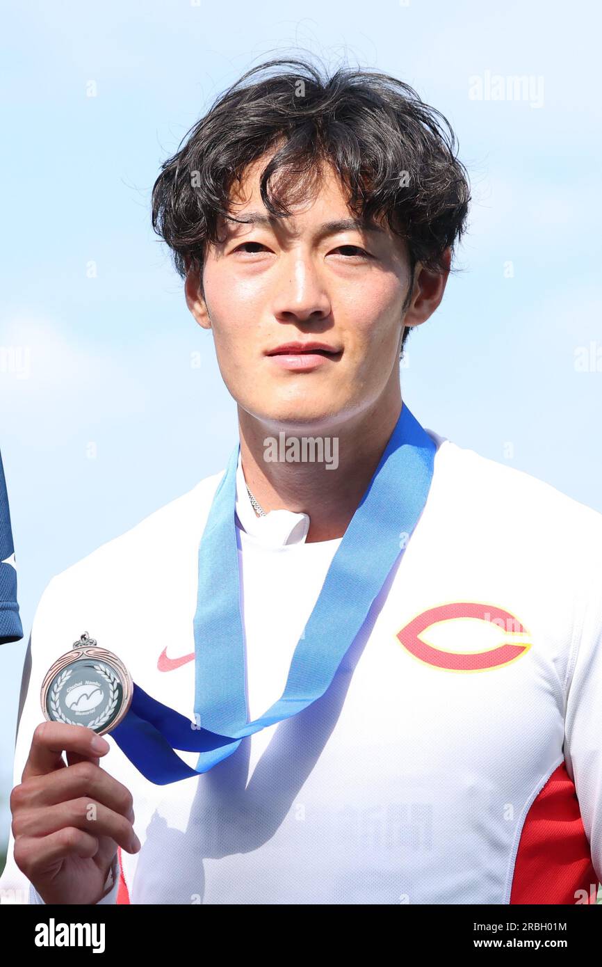 Hokkaido, Japan. 9th July, 2023. Takumi Miyazaki Athletics : The 36th Chuhei Nambu Memorial ...