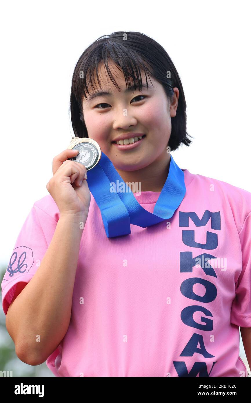 Hokkaido, Japan. 9th July, 2023. Riko Uemura Athletics : The 36th Chuhei Nambu Memorial ...