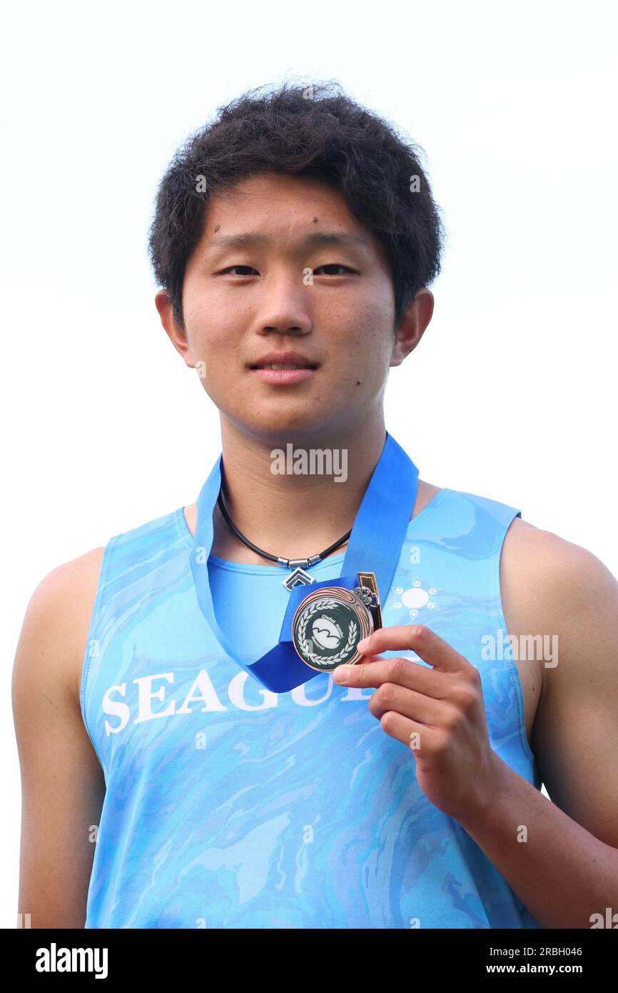 Hokkaido, Japan. 9th July, 2023. Taiga Oda Athletics : The 36th Chuhei Nambu Memorial Athletics ...