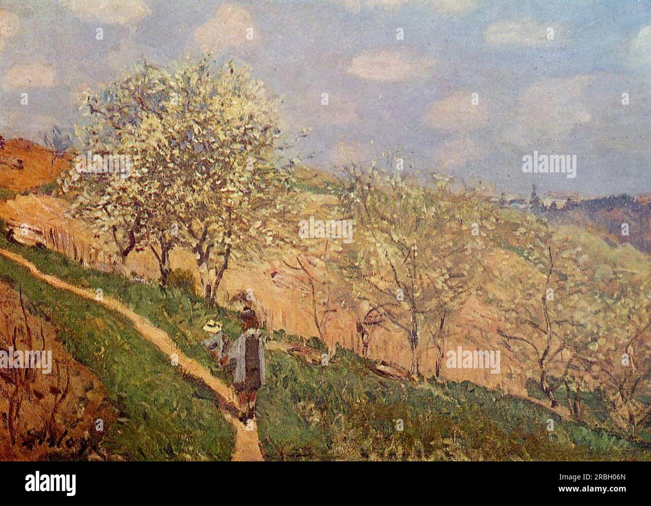 Spring scene 19th century hi-res stock photography and images - Alamy