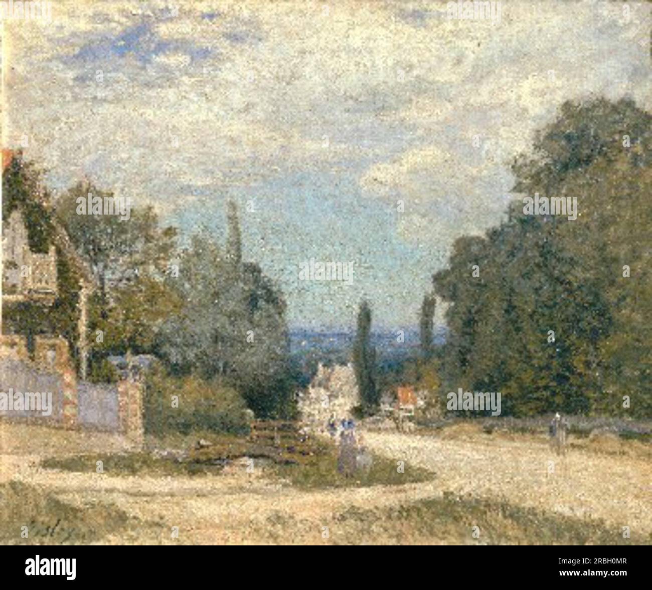 Louveciennes 1873 alfred sisley hi-res stock photography and images - Alamy