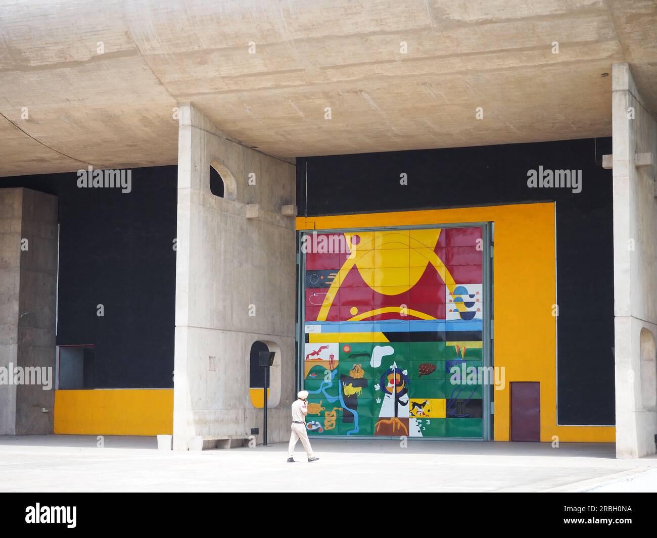 Capitol complex chandigarh le corbusier hi-res stock photography and ...