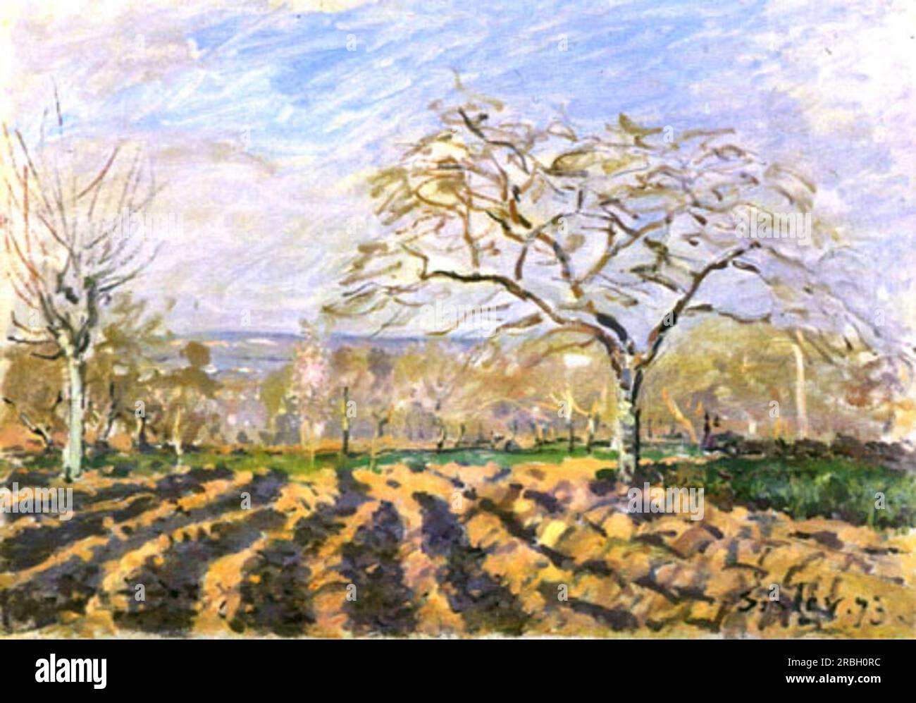 1873 alfred sisley hi-res stock photography and images - Alamy