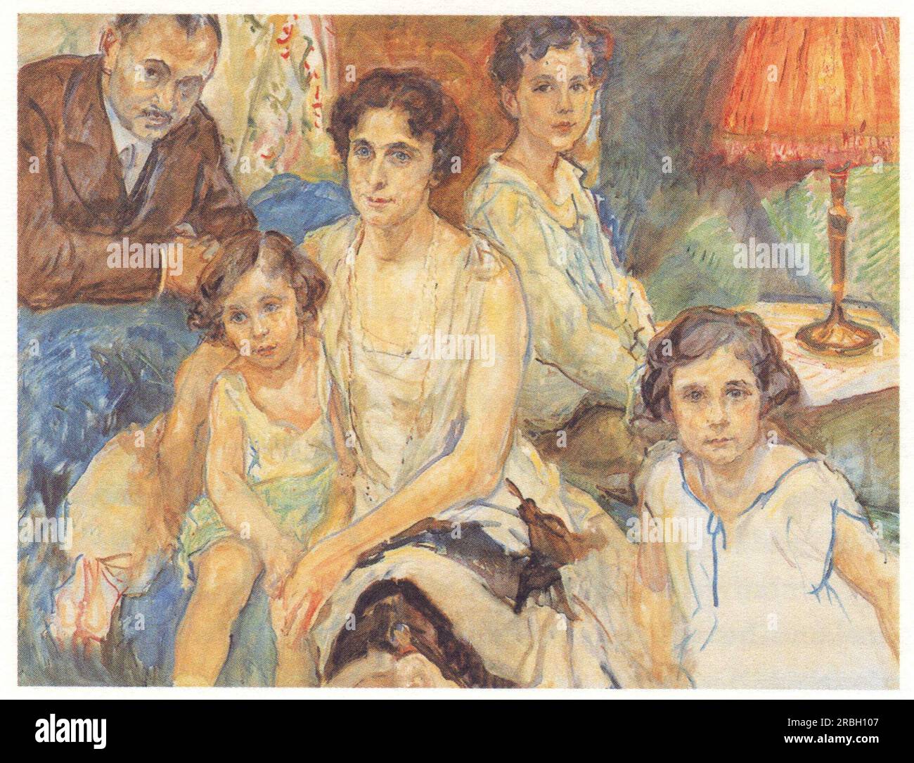 Plesch family portrait hi-res stock photography and images - Alamy