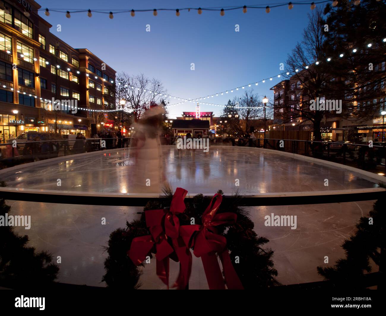 Denver colorado ice skating hi-res stock photography and images - Alamy