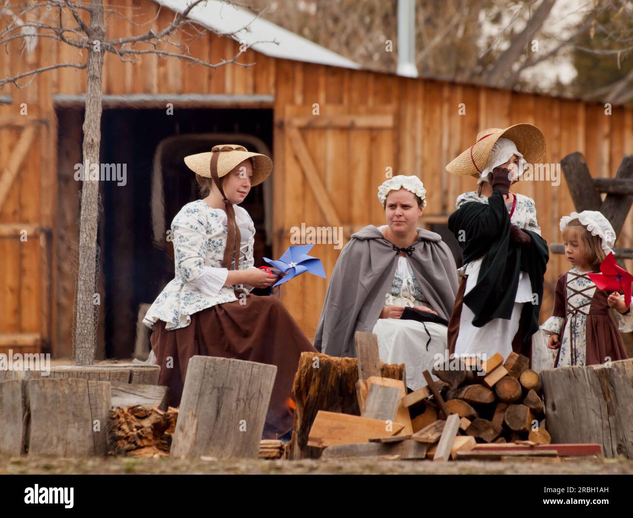 Revolutionary War Reenactment Stock Photo - Alamy