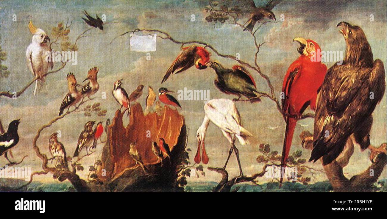 Concert birds frans snyders oil hi-res stock photography and images - Alamy