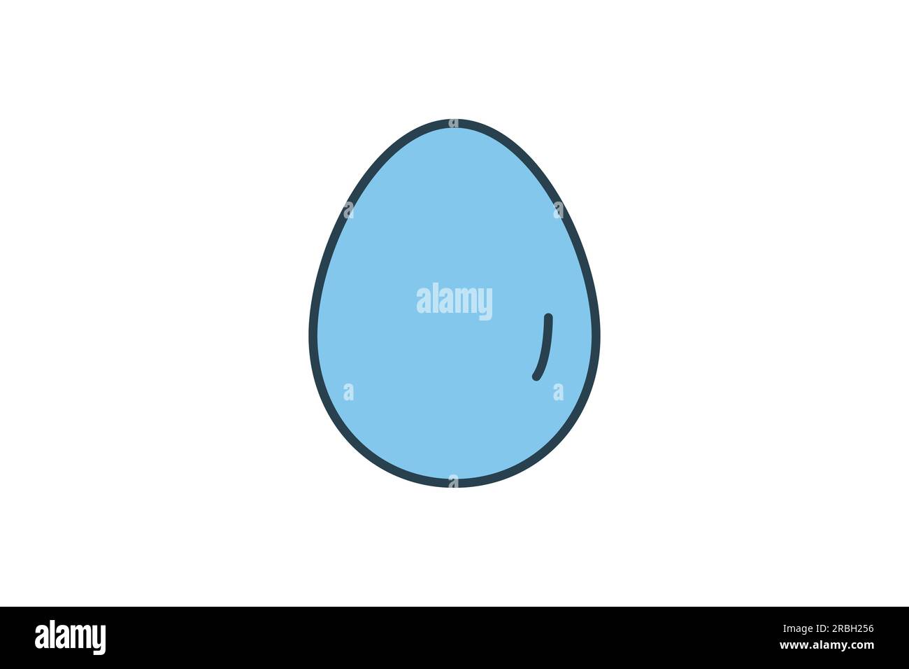 Egg icon. icon related to element of bakery, breakfast food. Flat line ... Egg icon. icon related to element of bakery, breakfast food. Flat line ...