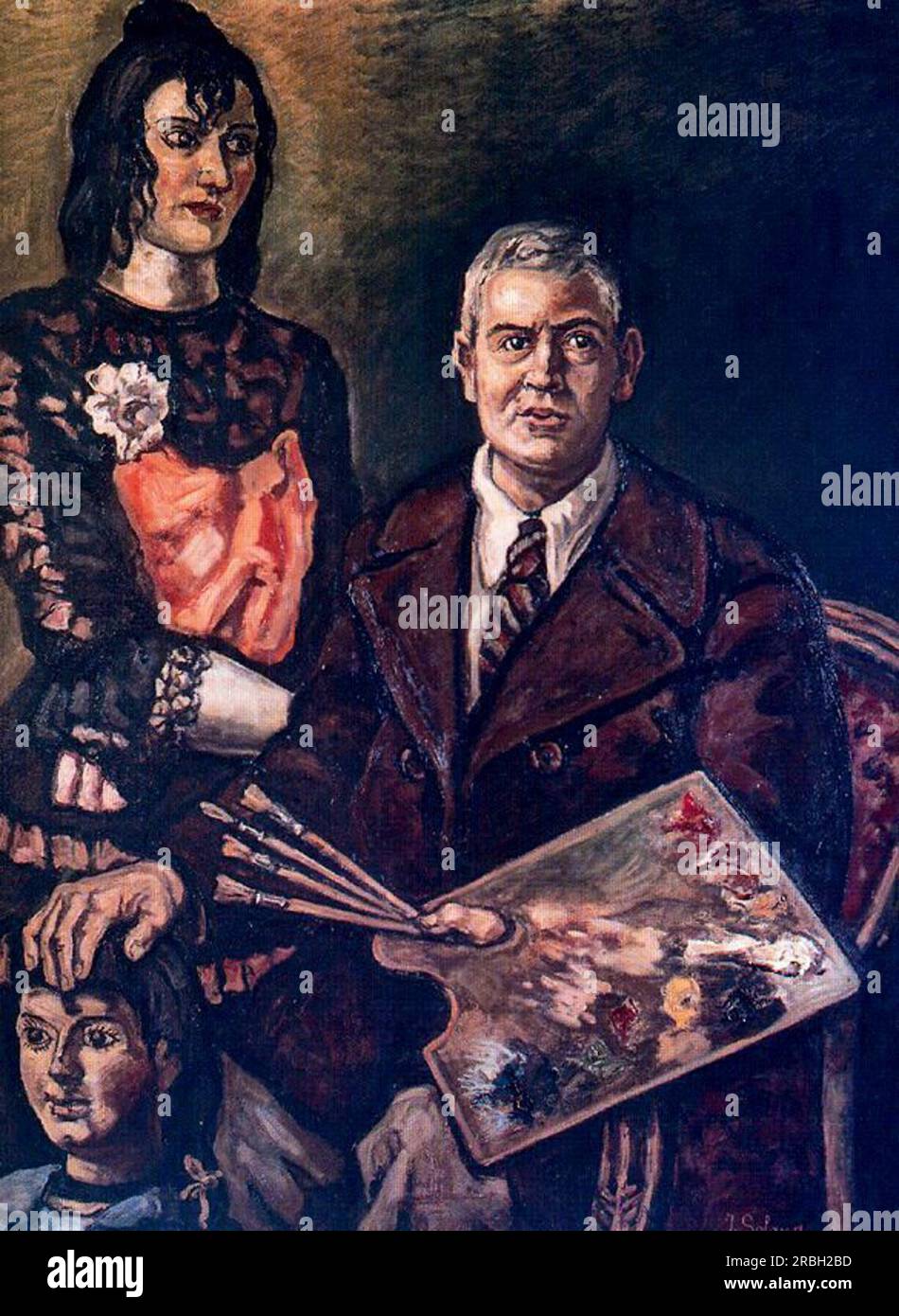 Self-Portrait with Doll 1943 by Jose Gutierrez Solana Stock Photo - Alamy