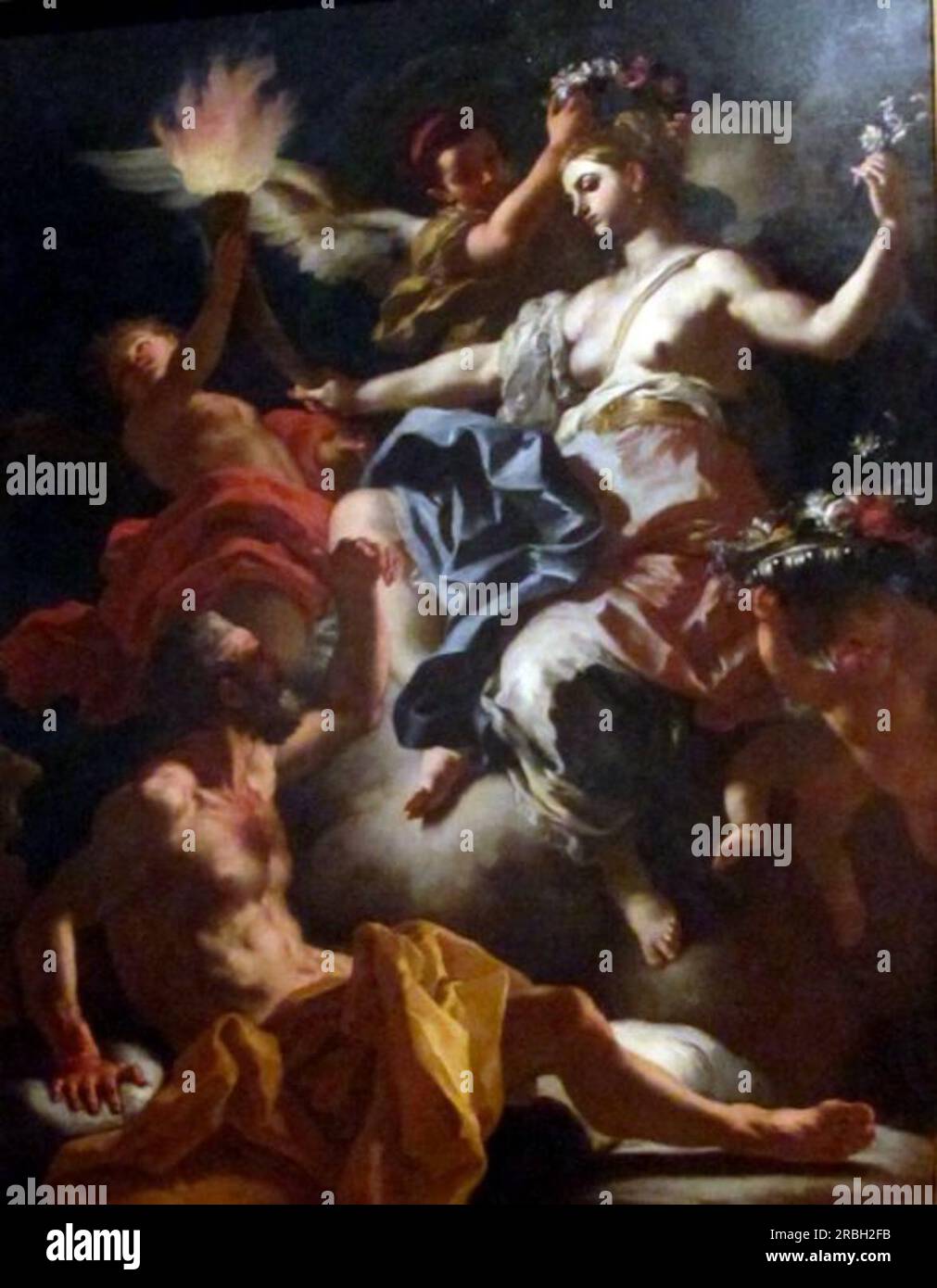 Aurora, Roman Goddess of the Dawn, Bids Goodbye to Her Lover Tithonus ...