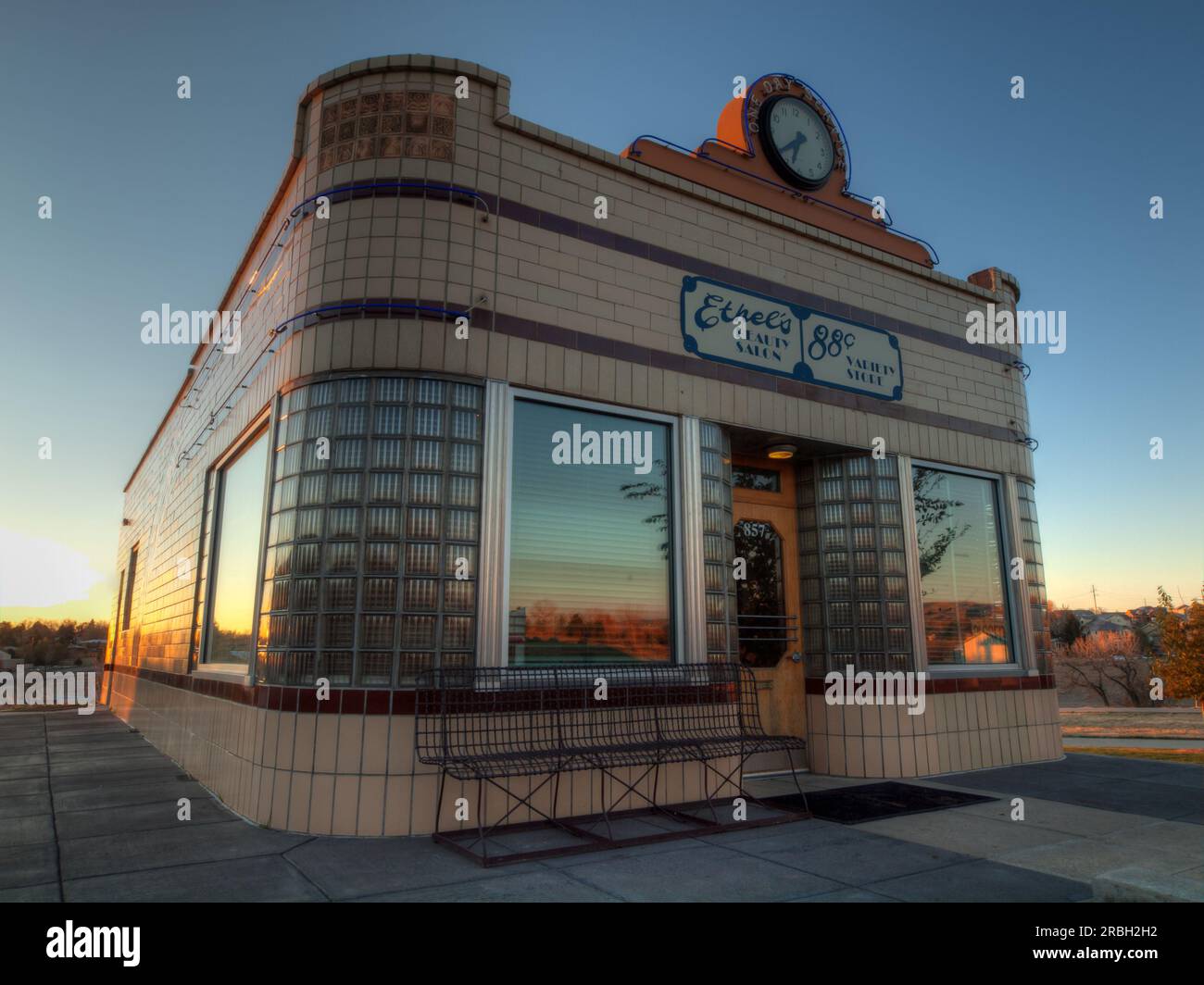 Art Deco Store Stock Photo - Alamy