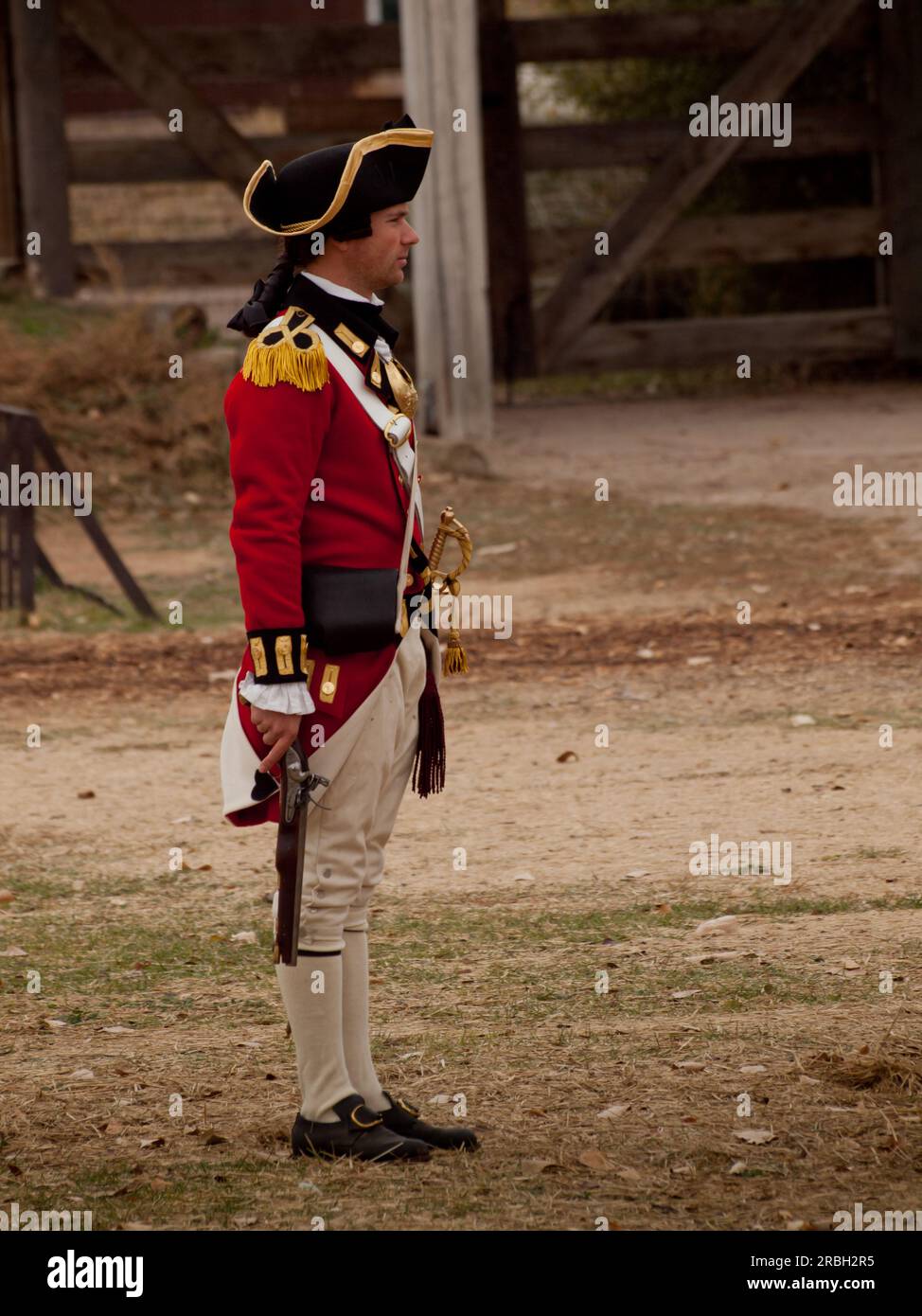 Revolutionary War Reenactment Stock Photo - Alamy