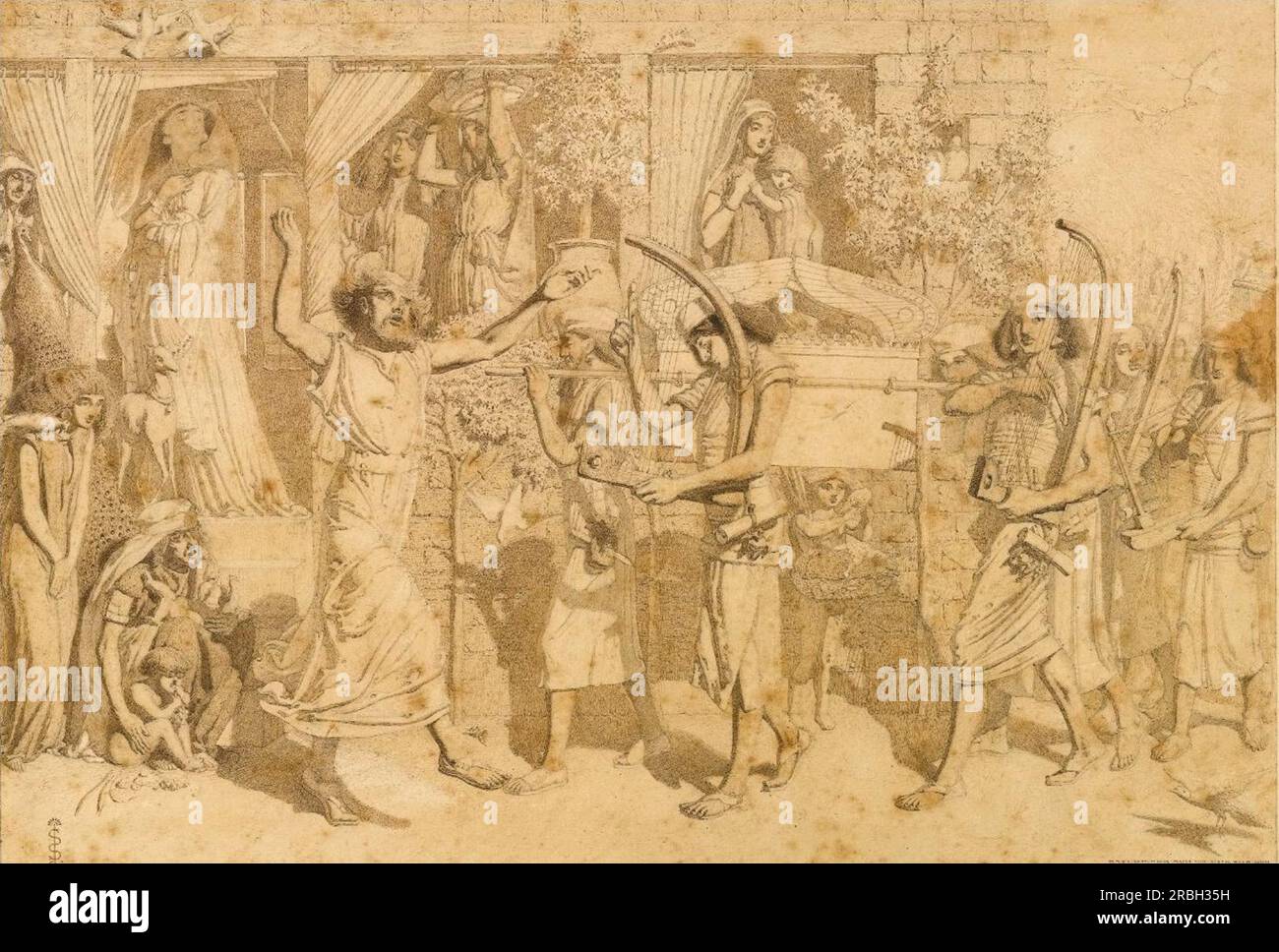 David dancing before the ark hi-res stock photography and images - Alamy