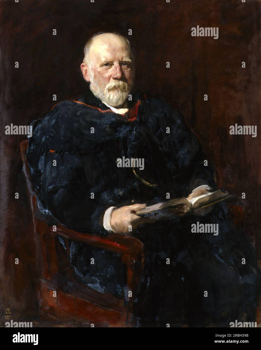 William Hawker Hughes 1914 by Solomon Joseph Solomon Stock Photo - Alamy