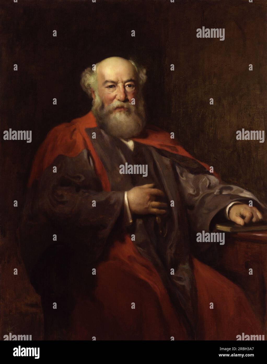 Ludwig Mond by Solomon Joseph Solomon Stock Photo - Alamy