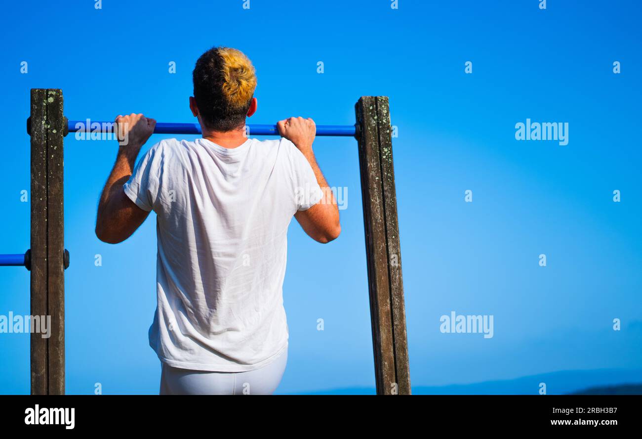 Calisthenics routine hi-res stock photography and images - Alamy
