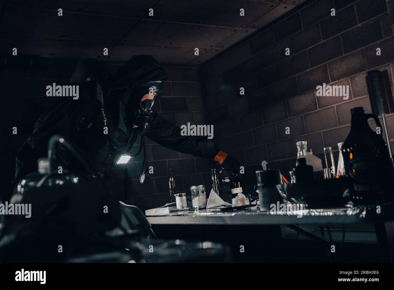 A member of the 47th Weapons of Mass Destruction-Civil Response Team ...