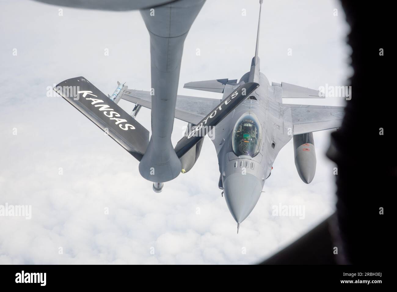 Members of the 190th Air Refueling Wing from Forbes Field, Topeka, KS ...