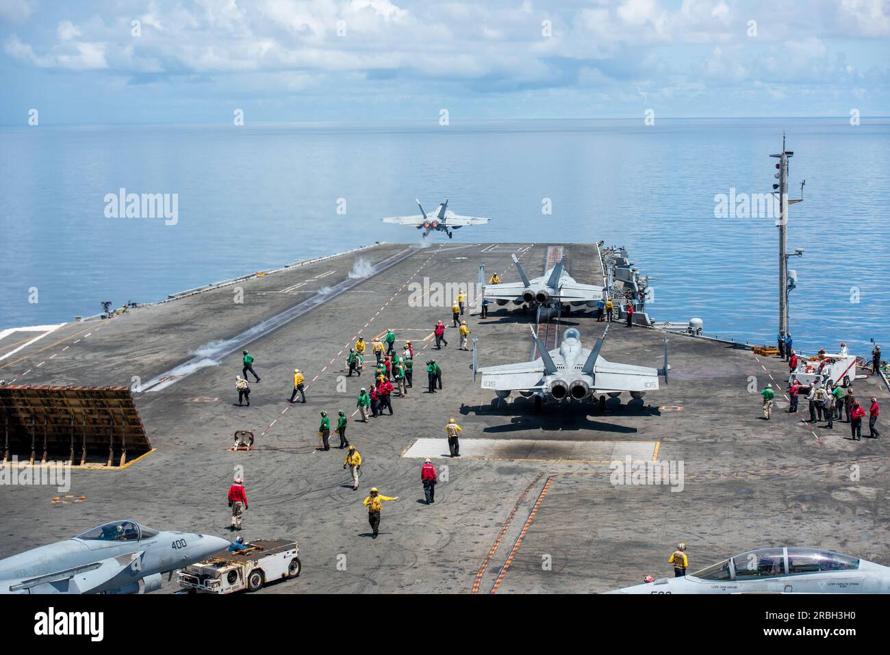 230706-N-OE145-1133 SOUTH CHINA SEA (July 6, 2023) An F/A-18F Super ...