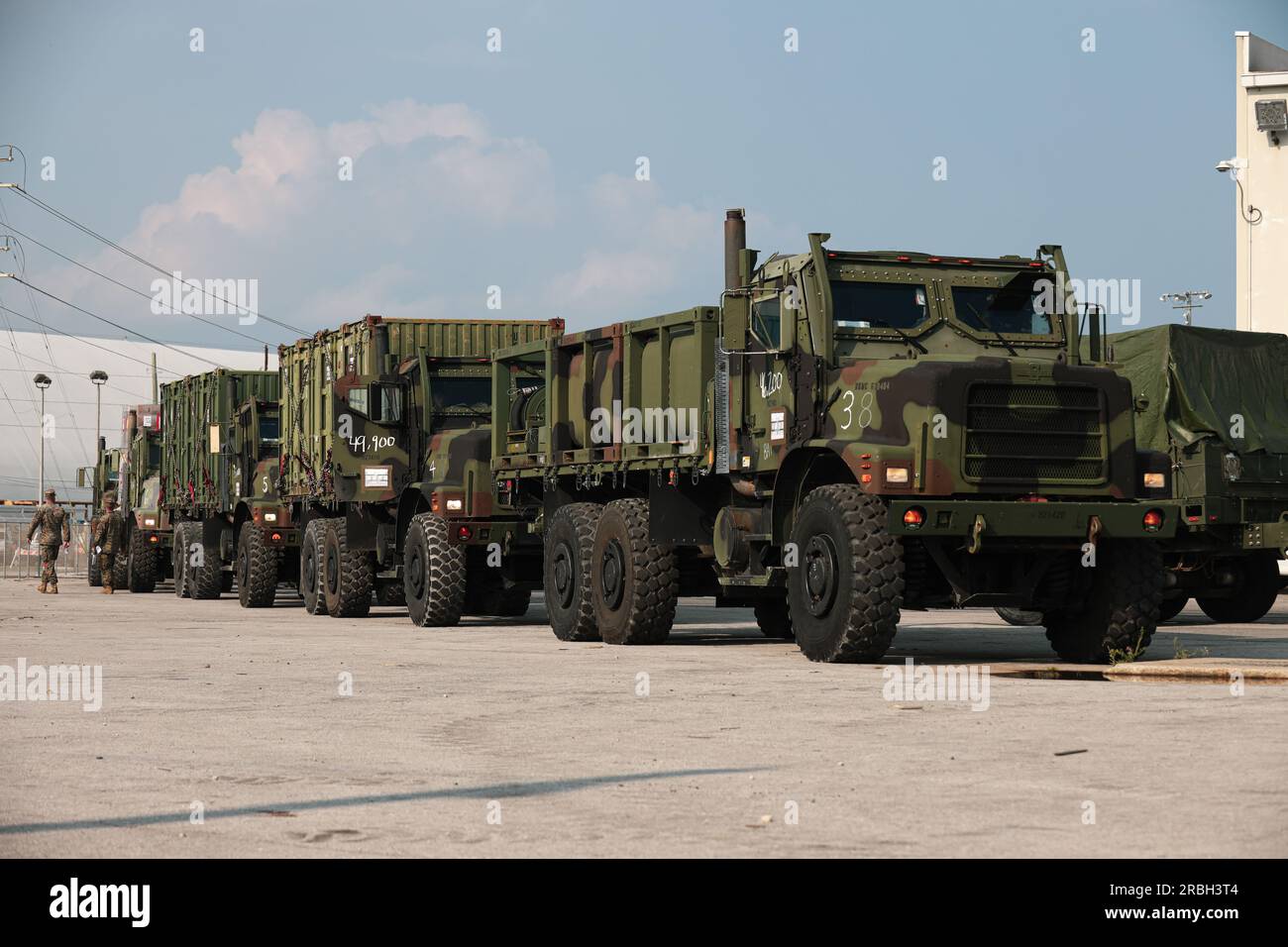 U.S. Marines with Combat Logistics Battalion 8, Combat Logistics ...