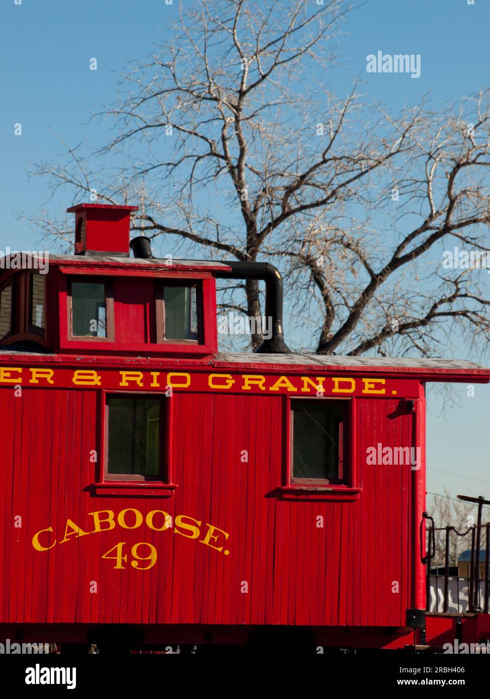 Historic wooden caboose hi-res stock photography and images - Alamy