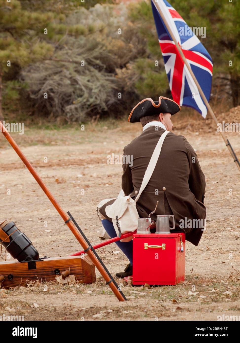 Revolutionary War Reenactment Stock Photo - Alamy
