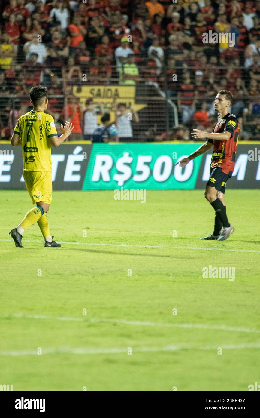 Recife, Brazil. 09th July, 2023. Game highlights, Sport x Mirassol ...