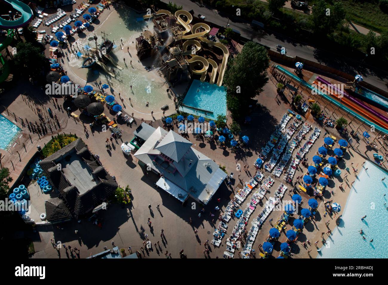 Aerial View of Denver Stock Photo - Alamy