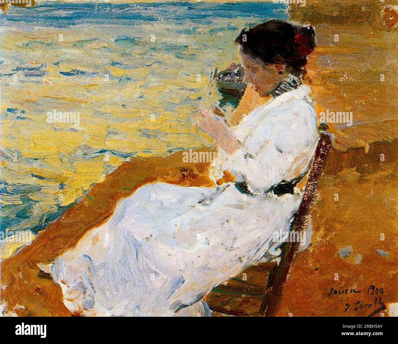 Shell in Jávea 1900; Spain by Joaquín Sorolla Stock Photo - Alamy