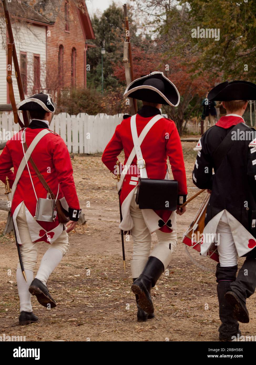 Revolutionary War Reenactment Stock Photo - Alamy