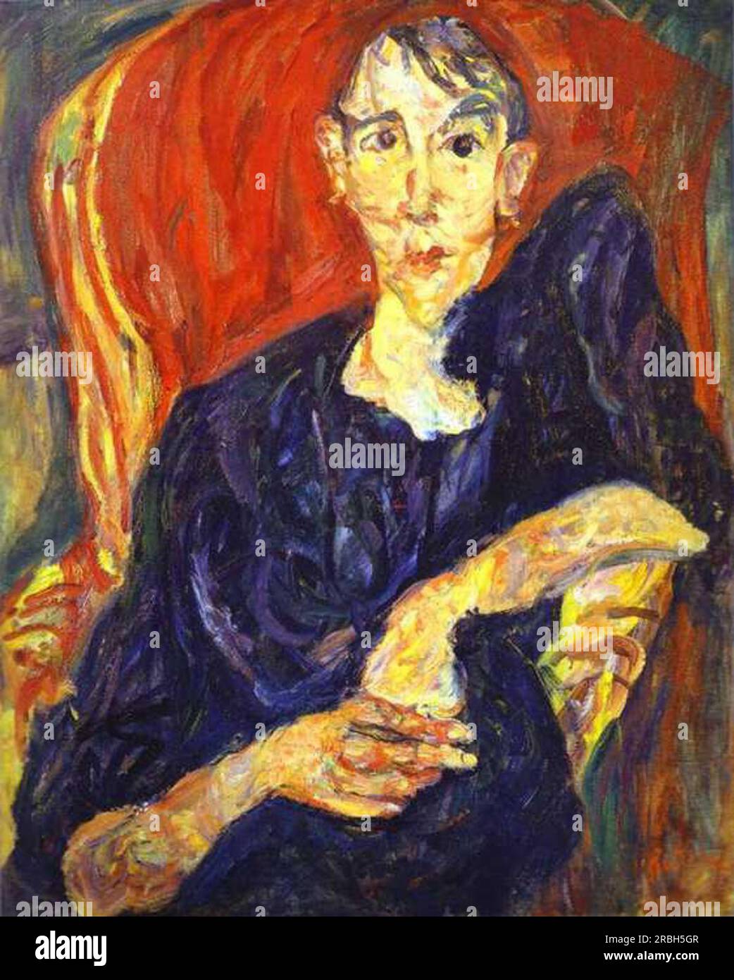 Polish Woman 1922 by Chaim Soutine Stock Photo - Alamy