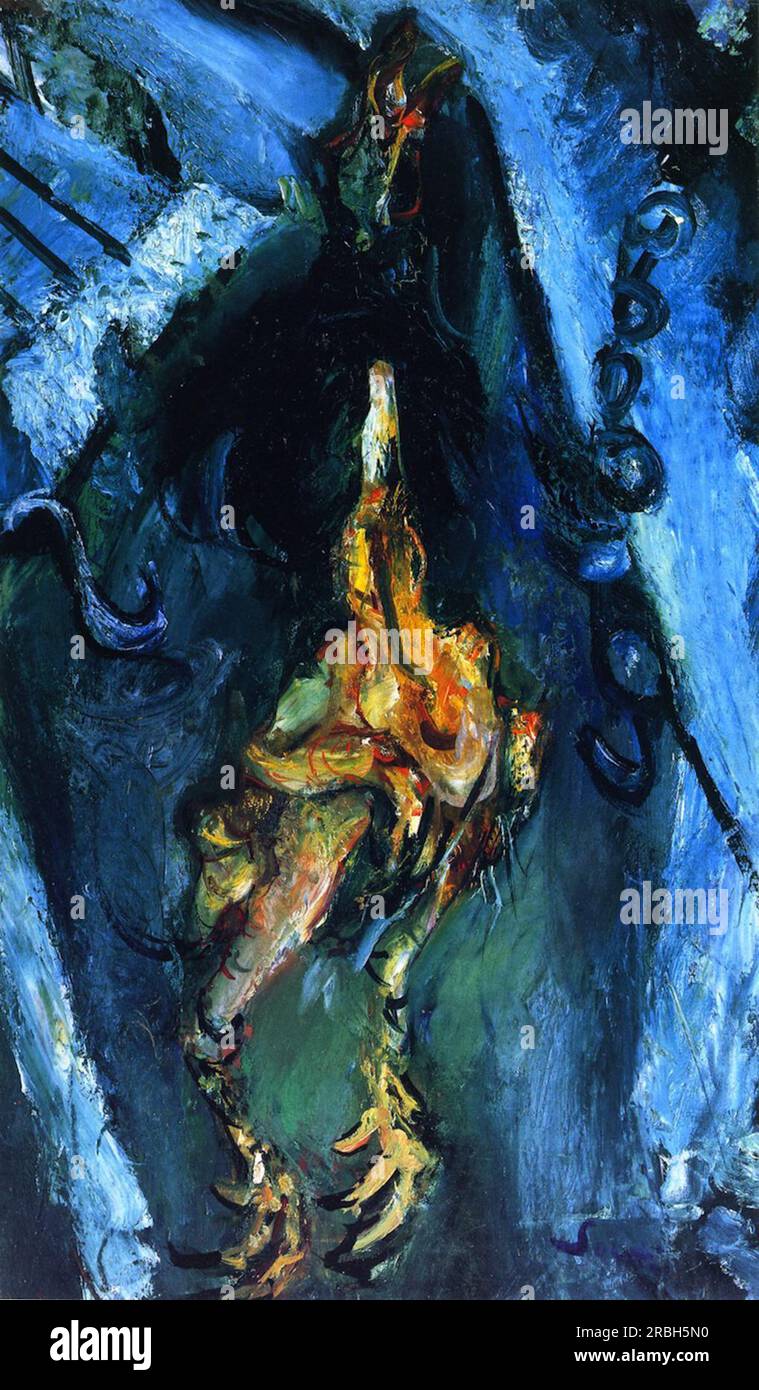 Plucked Chicken 1925 by Chaim Soutine Stock Photo - Alamy