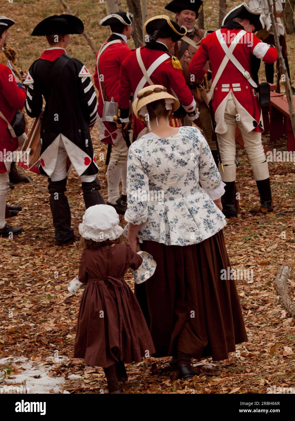 Revolutionary War Reenactment Stock Photo - Alamy