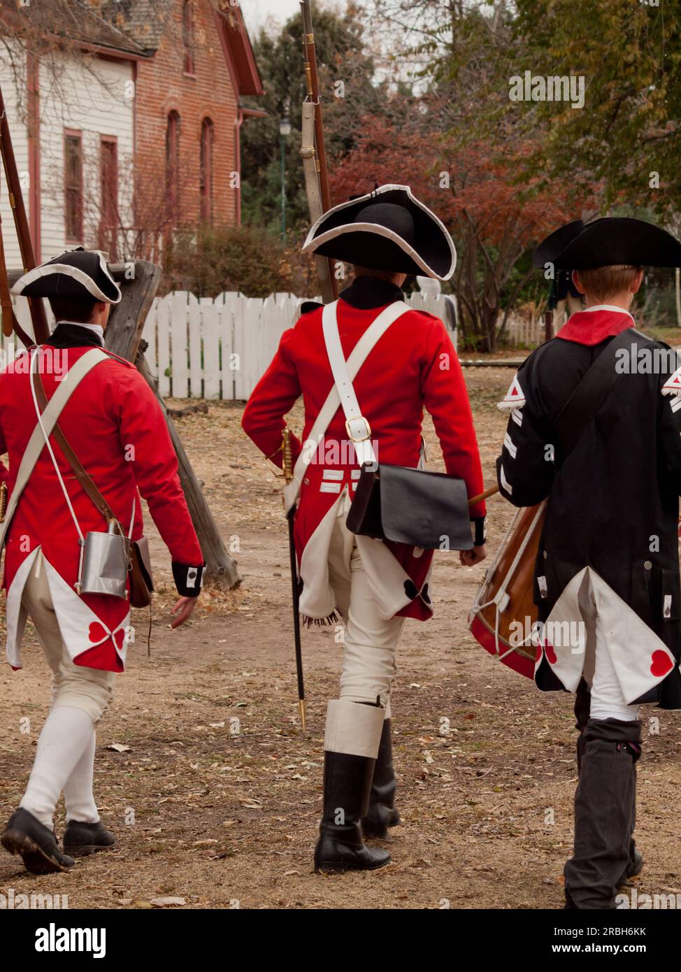 Revolutionary War Reenactment Stock Photo - Alamy
