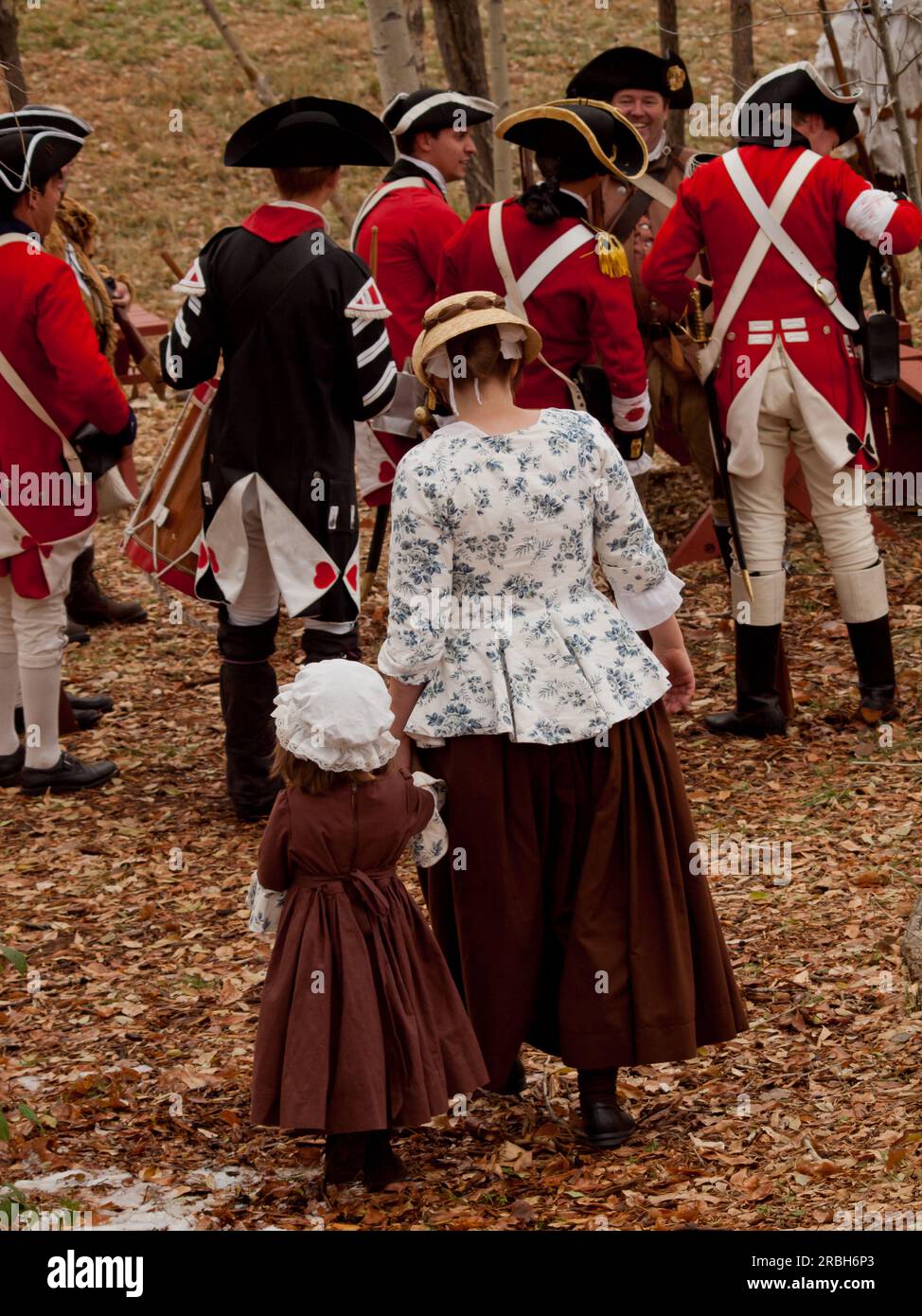 Revolutionary War Reenactment Stock Photo - Alamy