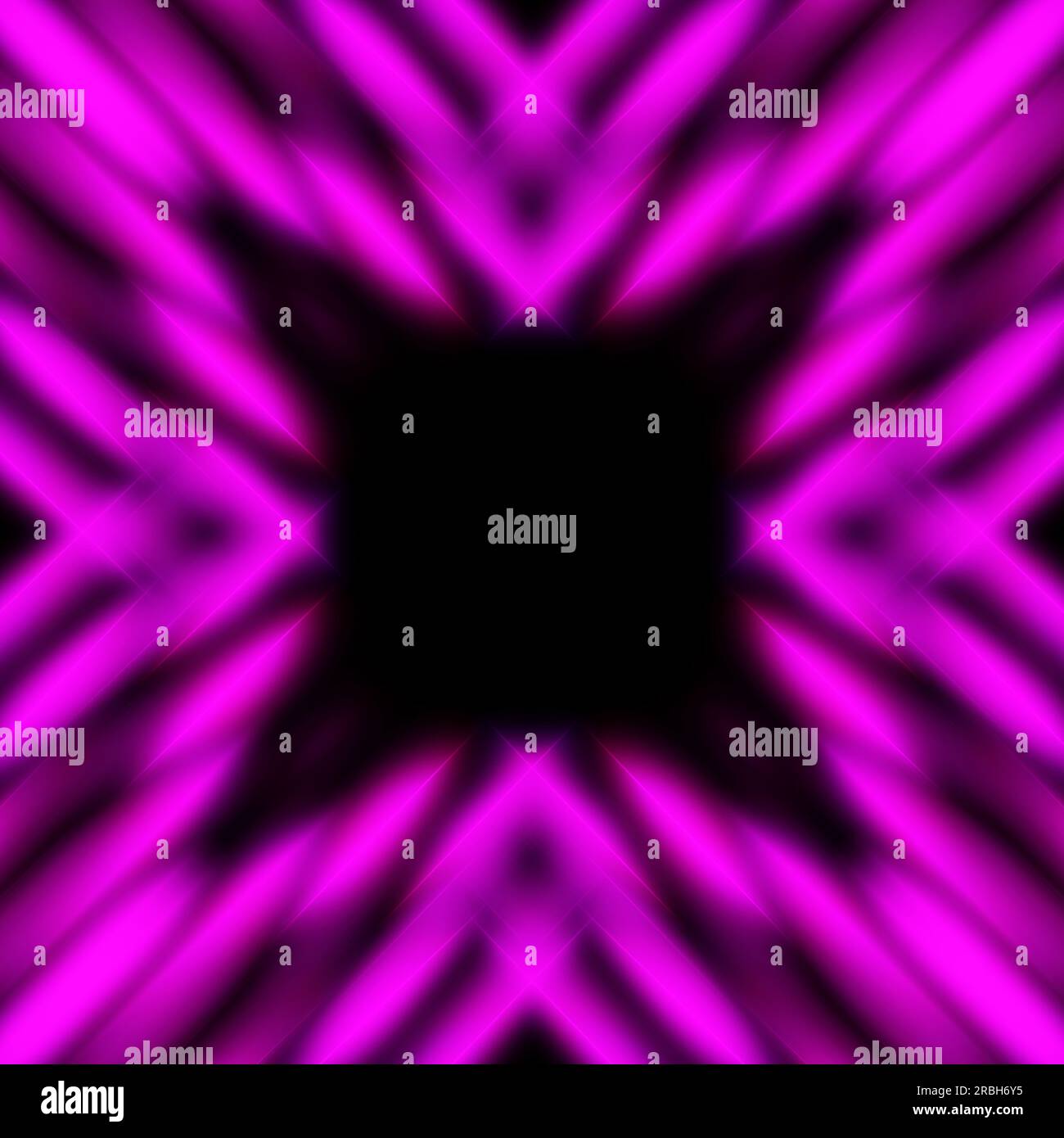 Abstract purple neon frame illuminated futuristic background Stock ...